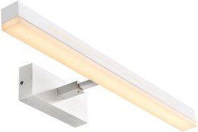 Nordlux stmívatelné led svítidlo nad zrcadlo otis, 600 × 72 × 146 mm, 1650 lm, 17 w, bílé