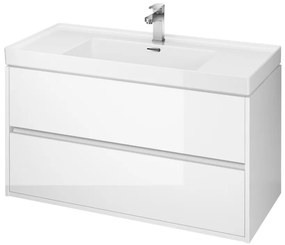 Cersanit - Crea závěsná skříňka pod umyvadlo 100cm, bílá, S924-021
