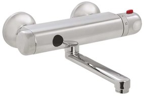 Sanela - Termostatická umyvadlová baterie, se spodním ramínkem, síťové napájení, chrom SLU 25S