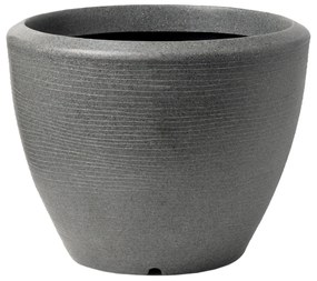 Capi Arc Granite Planter Ball Anthracite Ø 48 cm / V 35 cm