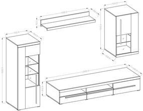 Obývací stěna Roger 10