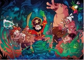 Clementoni PUZZLE Ahoj piráti! / 60 dílků / od 5 let
