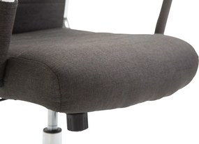 Kancelářská židle Kolumbus látka – tmavě šedá