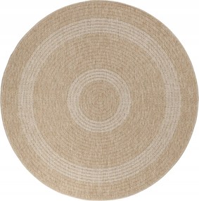 120x120 (průměr) kruh Kusový koberec Comilla 886 Beige kruh
