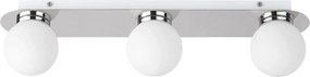Rabalux Přisazené svítidlo do koupelny Becca 3x28W | G9 | IP44 - chrom