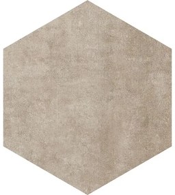 EBS Alpha dlažba 25,8x29 hexagon taupe matná 1 m2