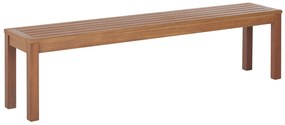 Zahradní lavice z eukalyptového dřeva 170 cm MONSANO Beliani