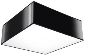 Přisazené svítidlo SOLLUX Horus 25cm E27 1x60W bez zdroje SL.0142 černá