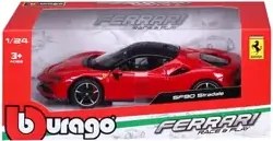 Bburago Ferrari TOP SF90 Stradale red / měřítko 1:24