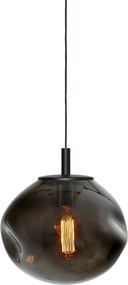 Lampa Avia s černým držákem M grafitová