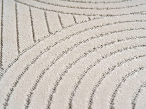 Ayyildiz, Kusový koberec Nova 1201 cream - na ven i na doma, 80x150, bílá, chodba / předsíň