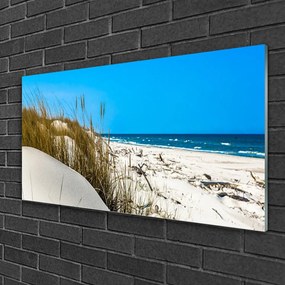 Obraz na skle Pláž Krajina 140x70 cm