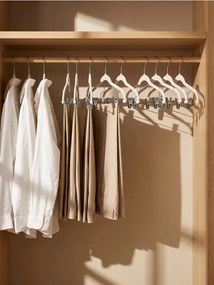 Sinsay - Sada ramínek s klipsy 5 pack - šedá