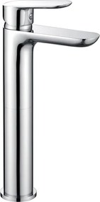 Mereo Mereo, Umyvadlová stojánková baterie vysoká, Viana, bez výpusti, chrom, CBE10102