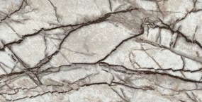 Samolepící PVC 3D panely LVT06, cena za kus, rozměr 60 x 30 cm, mramor hnědý lesklý, IMPOL TRADE