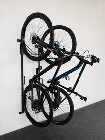 KACERLE KS-750 – nástěnný otočný stojan na kolo do 50 kg Pro šířku pláště kola: do 7 cm (2,8") e-kola a 29" kola, Varianta: bez oka k uzamčení