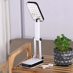 RETOO Stolní LED lampa s 24 LED diodami a napájením na USB kabel - YT-666