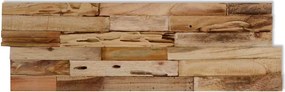 Nástěnné obkladové panely 10 ks 1,03 m² recyklovaný teak 326170