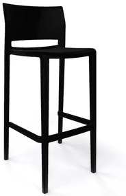 GABER - Barová židle BAKHITA - vysoká, černá