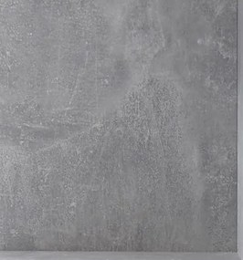 Rohový regál Corner Light, šedý beton