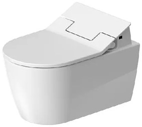 Duravit SensoWash Slim - Elektronické bidetové sedátko SensoWash Slim, s keramikou, Rimless, HygieneGlaze, bílá 631002002004300
