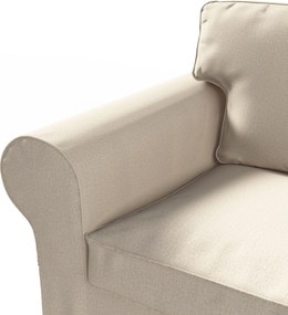 Potah na pohovku IKEA  Ektorp 3-místná, rozkládací STARÝ MODEL PIXBO barva béžová látka pletený vzor