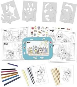 EDUCA Kreativní sada Bluey 3v1 / Kreativní sada / 3 aktivity / samolep