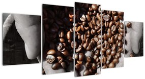 Kávová zrna - obraz