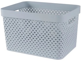 Světle modrý plastový úložný box 35,5x26x22 cm Pure – Curver