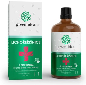Green idea Lichořeřišnice s piperinem - bezlihová tinktura 100 ml