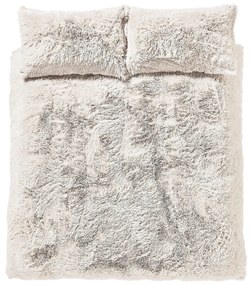 Bílé povlečení na dvoulůžko z mikroplyše 200x200 cm Cuddly – Catherine Lansfield