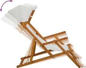 Dekorativní křeslo 4 pcs 3 pozice Masivní eukalyptové dřevo 3407800
