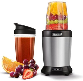 Sencor - Smoothie nutri mixér 1000W/230V stříbrná