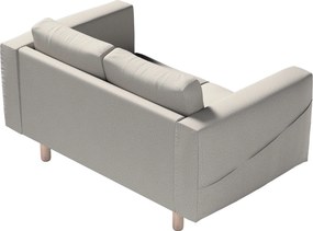 Potah na pohovku IKEA Norsborg 2-místná barva šedá látka pletený vzor