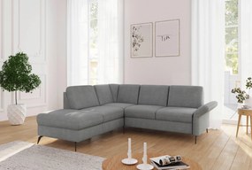 XXXLutz ROHOVÁ SEDAČKA, textil, šedá Sit & More - Sedací soupravy - 00014401616H