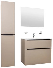 Mereo Mereo, Mailo, koupelnová skříňka 81 cm, černé madlo, Multidecor, CN591SBOPT2