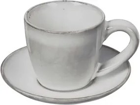 Šálek na espresso s podšálkem Broste NORDIC SAND 50 ml pískový