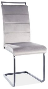 Jídelní židle Harold (šedá + černá). 1050221