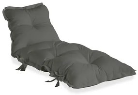 SIT and SLEEP out (nepromokavý futon) karup - 80x200cm - dark grey
