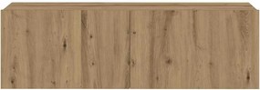Nástěnné TV skříňky 3 ks dub artisan kompozitní 3328984