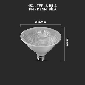 LED Solution LED žárovka 11W E27 PAR30 40° Barva světla Teplá bílá