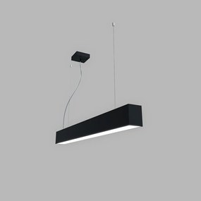 Závěsné lineární svítidlo Lino Barva: Černá, Délka: 900 mm, Stmívání: Stmívatelné DALI Tunable White