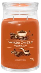 Yankee Candle Signature svíčka velká Cinnamon Stick, 567g