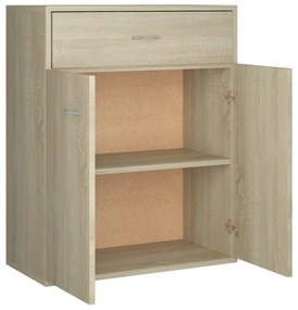 vidaXL Marketos Příborník dub sonoma 60 x 30 x 75 cm kompozitní dřevo