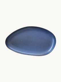 Servírovací talíř z kameniny Blue Maison