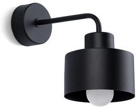 Sollux Lighting Nástěnné svítidlo SAVAR 1 černé