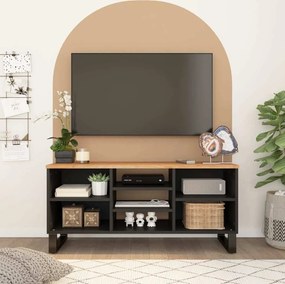 vidaXL TV stolek 100 x 33 x 46 cm masivní mangovník a kompozitní dřevo [351967] Barva: Hnědá
