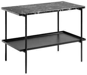 HAY Rebar Side Table, 75x44, Black Marble