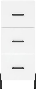 Skříň highboard bílá 34,5 x 34 x 180 cm kompozitní dřevo 3198857