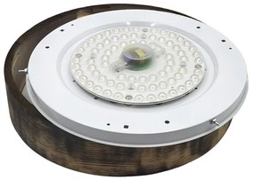 Brilagi - LED Stropní svítidlo CARVALHO SMOKEY LED/36W/230V dub pr. 37,5 cm